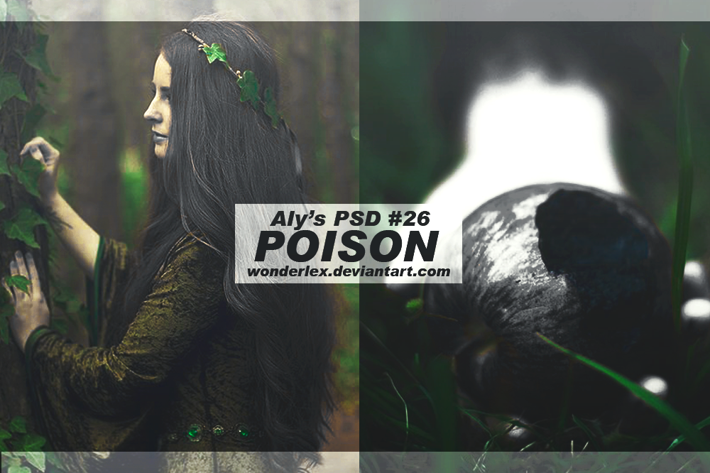 PSD #26 - POISON by wonderlex on DeviantArt