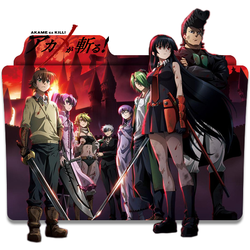 Icon Folder - Akame Ga Kill v2 by Khiciy on DeviantArt