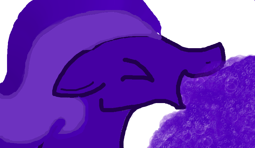 MLP Shooting Purple Soda by Fishyfishkisses on DeviantArt