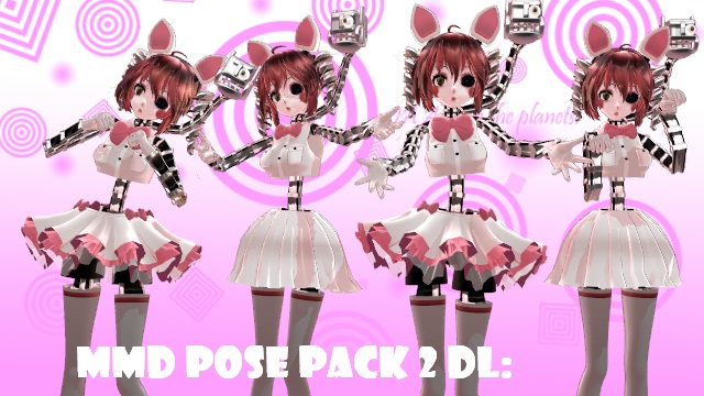 MMD Pose Pack 2 DL DOWN by fnafycreepypastas on DeviantArt