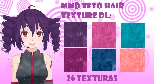 TDA- Hair Texture| Pack1 DL by fnafycreepypastas on DeviantArt
