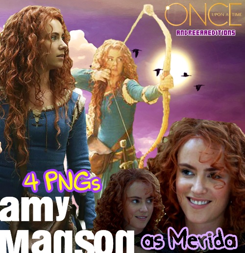 PNG PACK // Amy Manson Merida OUAT by AndreeaaEditions on DeviantArt