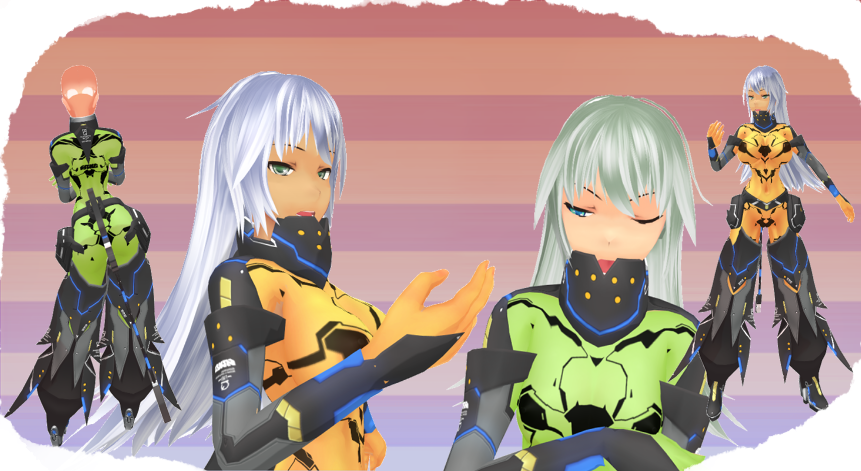 Anime Girl Armor Base