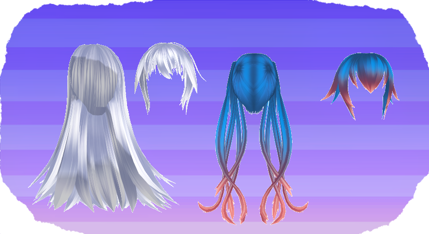 MMD HK Hair Set by MMD3DCGParts on DeviantArt