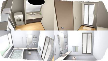 Interiors Bathrooms on MMD-Stages - DeviantArt