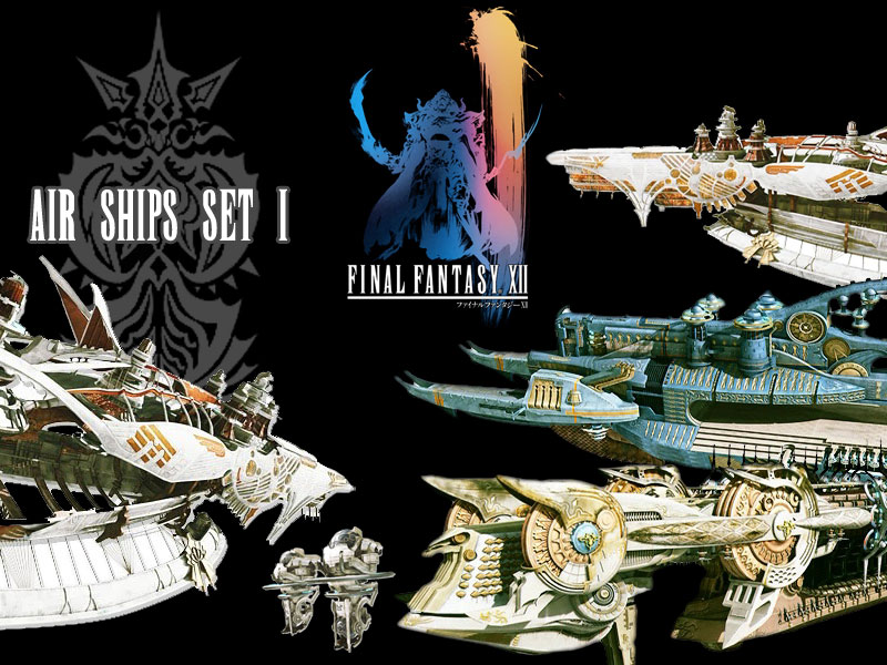 Final Fantasy XII Air Ships I by The-Lonely-Wolf on DeviantArt