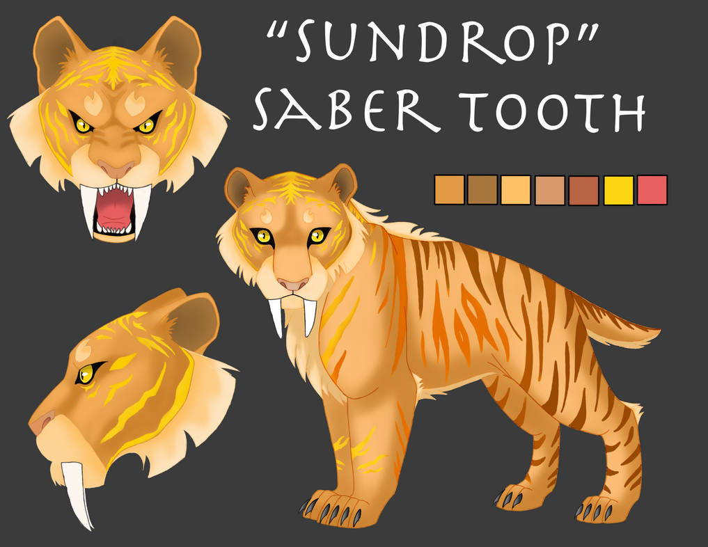Saber Tooth 'Sundrop' Adoptable OPEN by RacheEve on DeviantArt