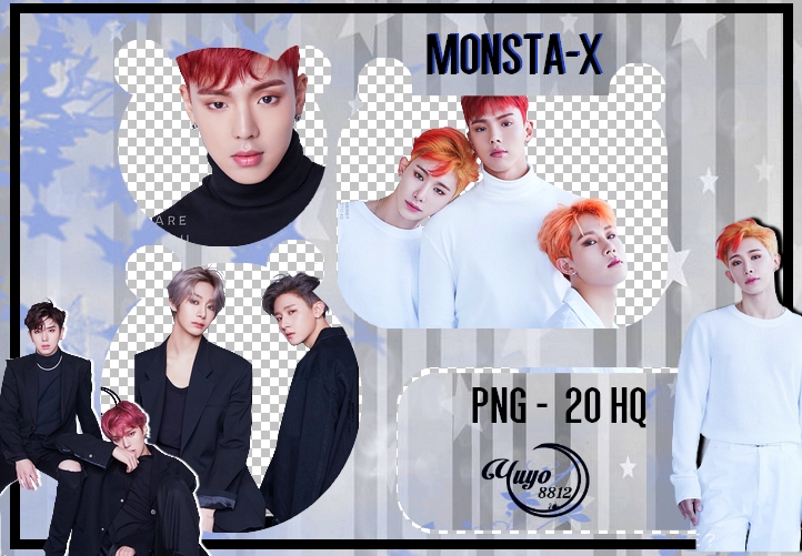 MONSTA X PNG #28 { ARE YOU THERE } by YUYO8812 on DeviantArt