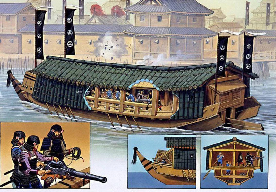 Cannon Armed Sekibune by DraklorTank on DeviantArt