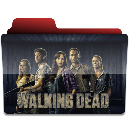 The Walking Dead Folder Icon V2 by PanosEnglish on DeviantArt