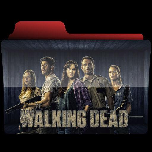 The Walking Dead Folder Icon V2 by PanosEnglish on DeviantArt
