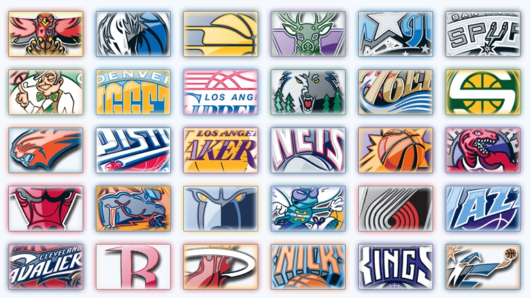NBA Logos by gatiodaniel on DeviantArt