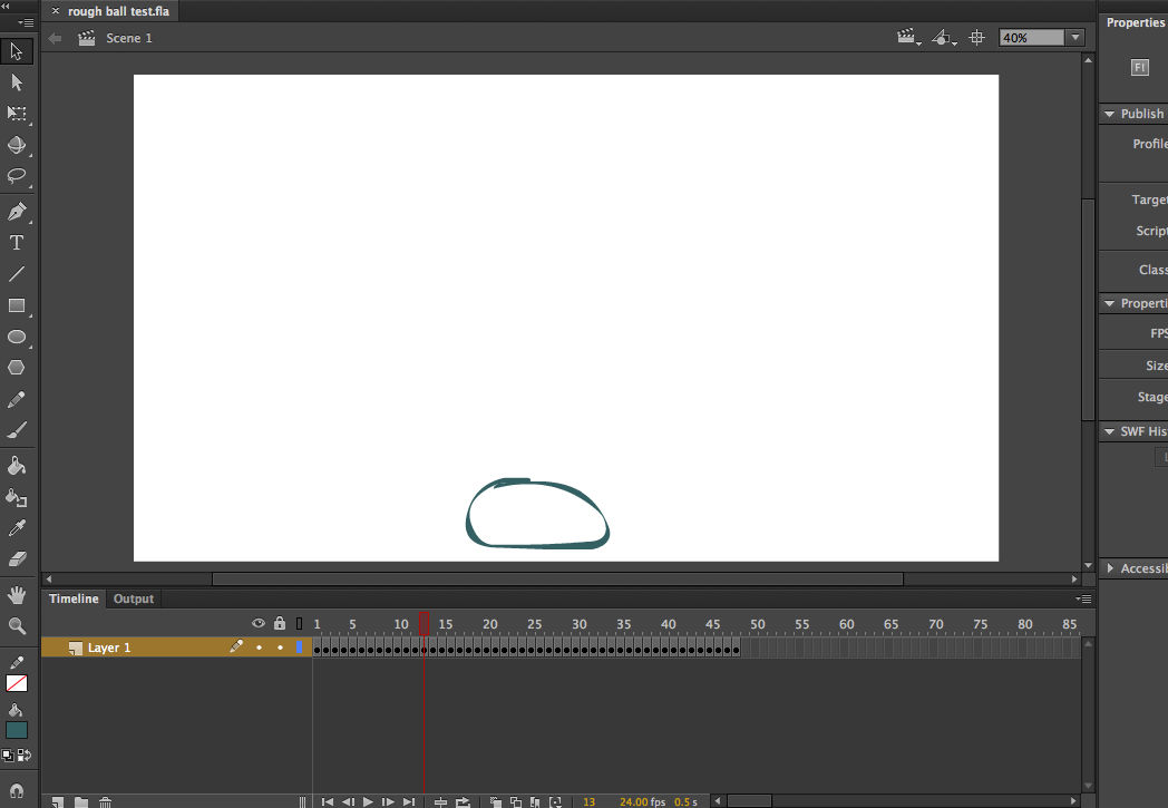 Rough Ball Test Animation by JayaByte on DeviantArt