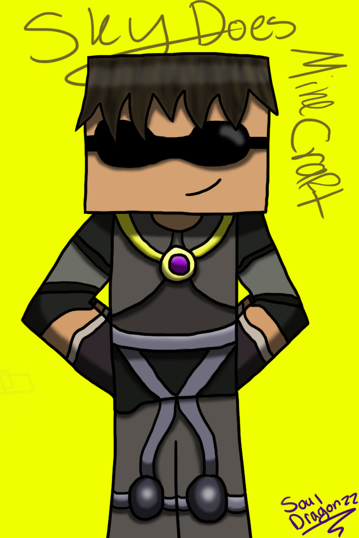 Skydoesminecraft by SoulDragonzz on DeviantArt