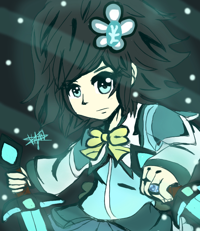 My OC In Her Battle Form by Random-Rengeki on DeviantArt