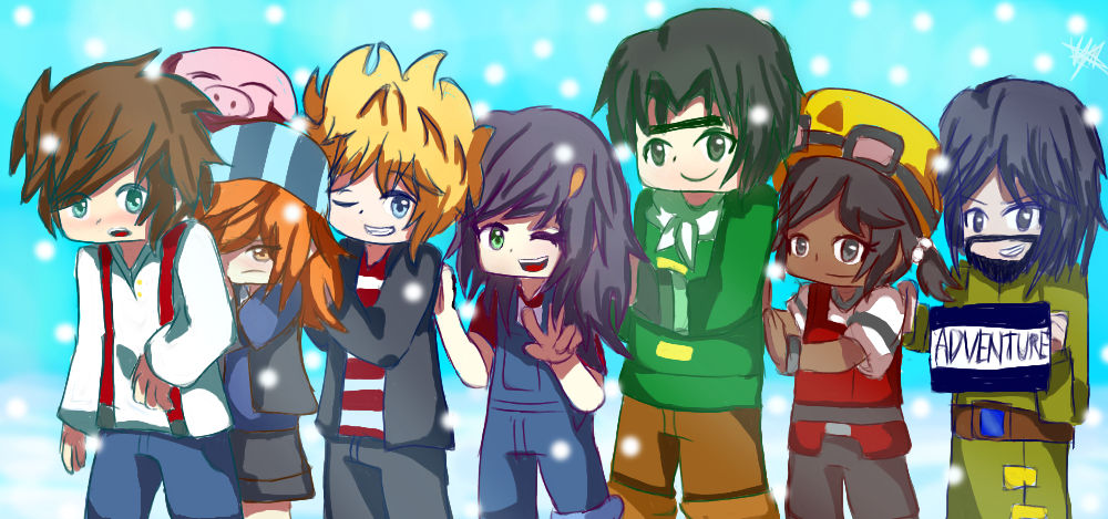 MCSM Fanart: Conga Line! by Random-Rengeki on DeviantArt