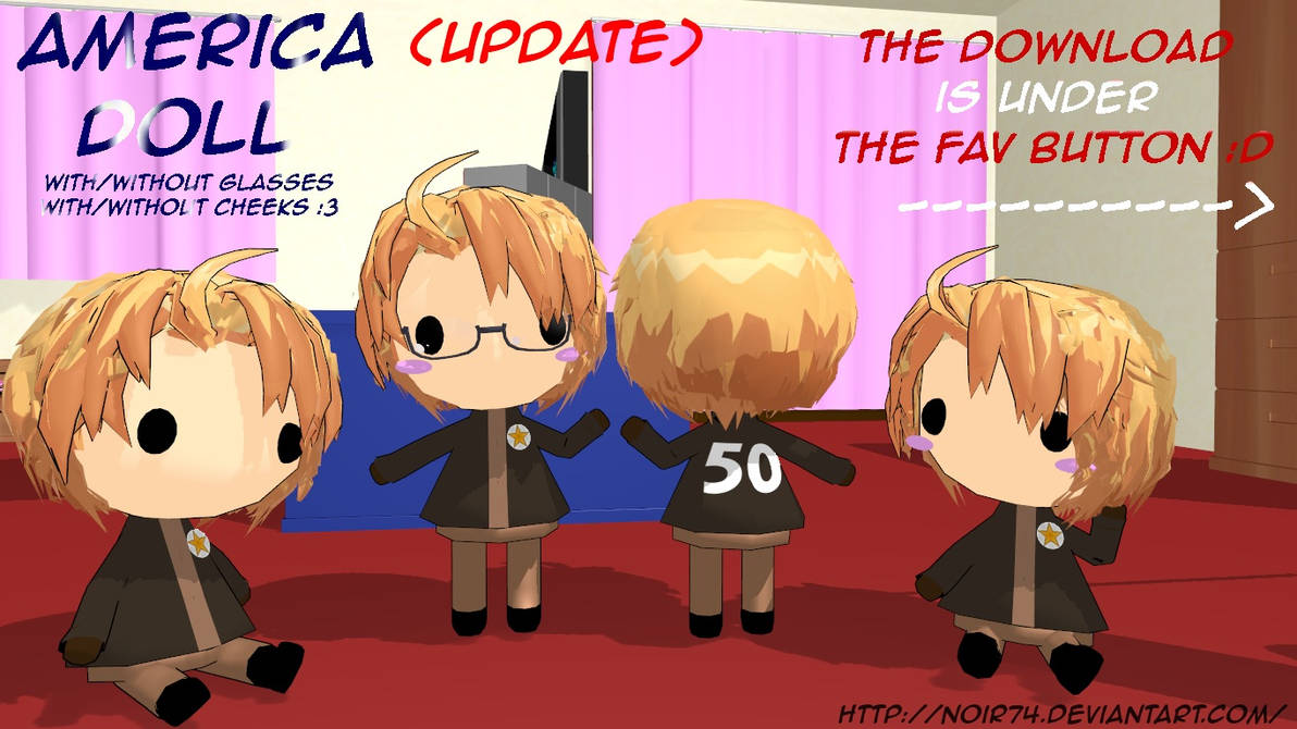 Hetalia MMD_America Doll DL by Noir74 on DeviantArt