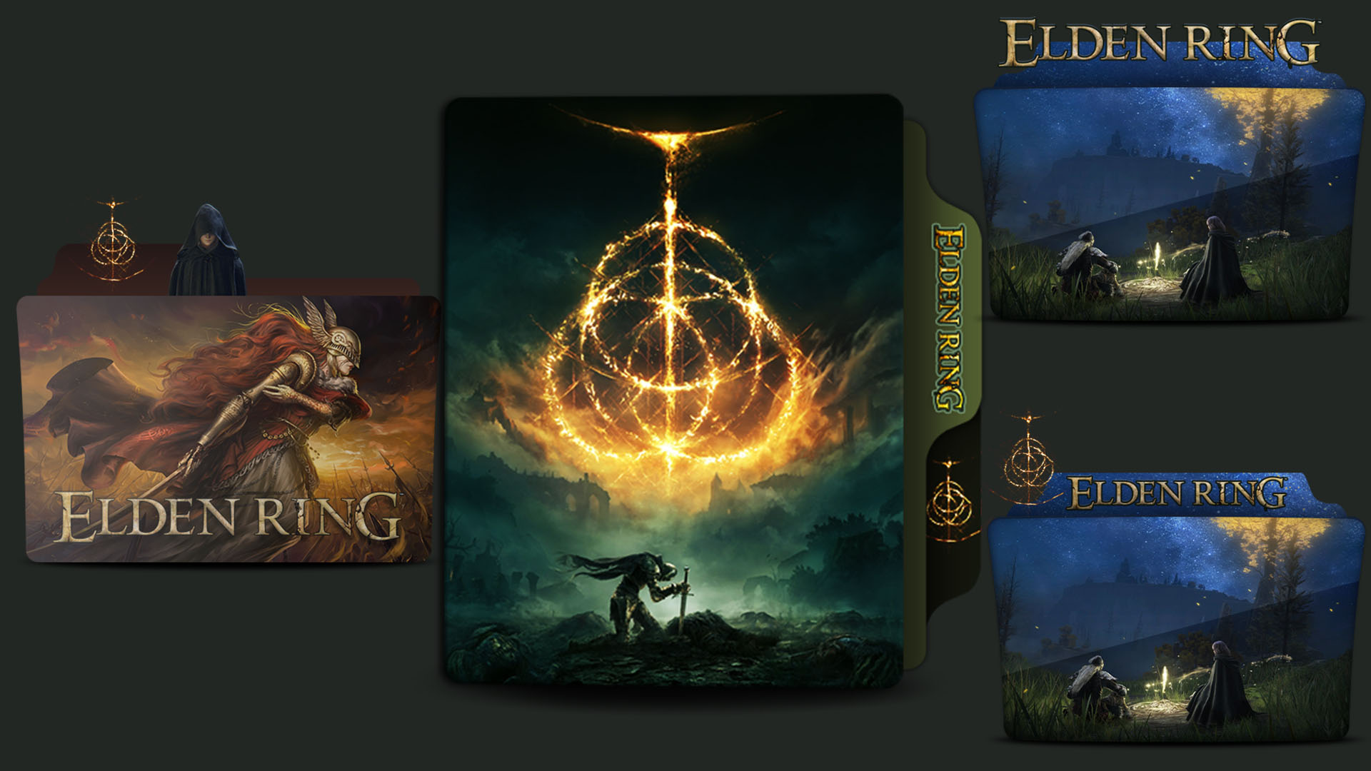 Elden Ring folder icon by ahmedxlv on DeviantArt