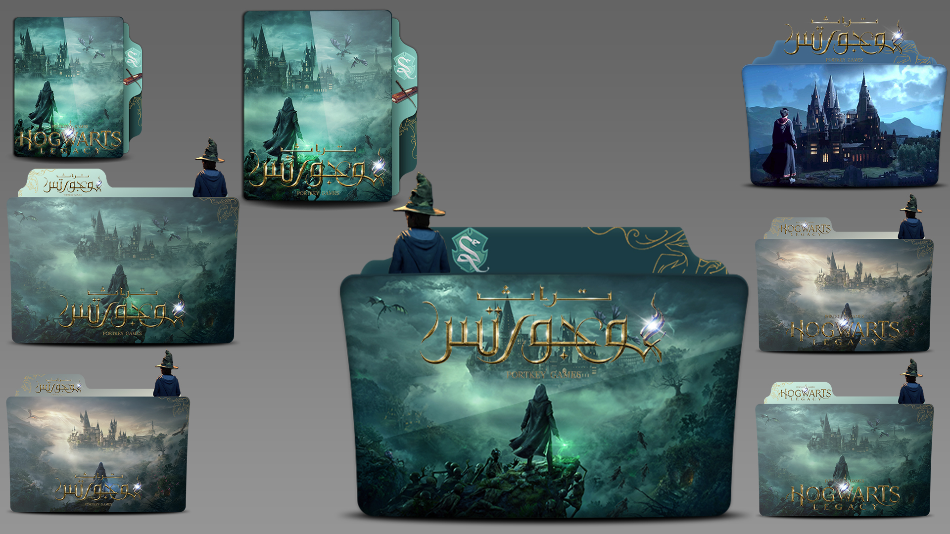 Hogwarts Legacy folder icon by ahmedxlv on DeviantArt