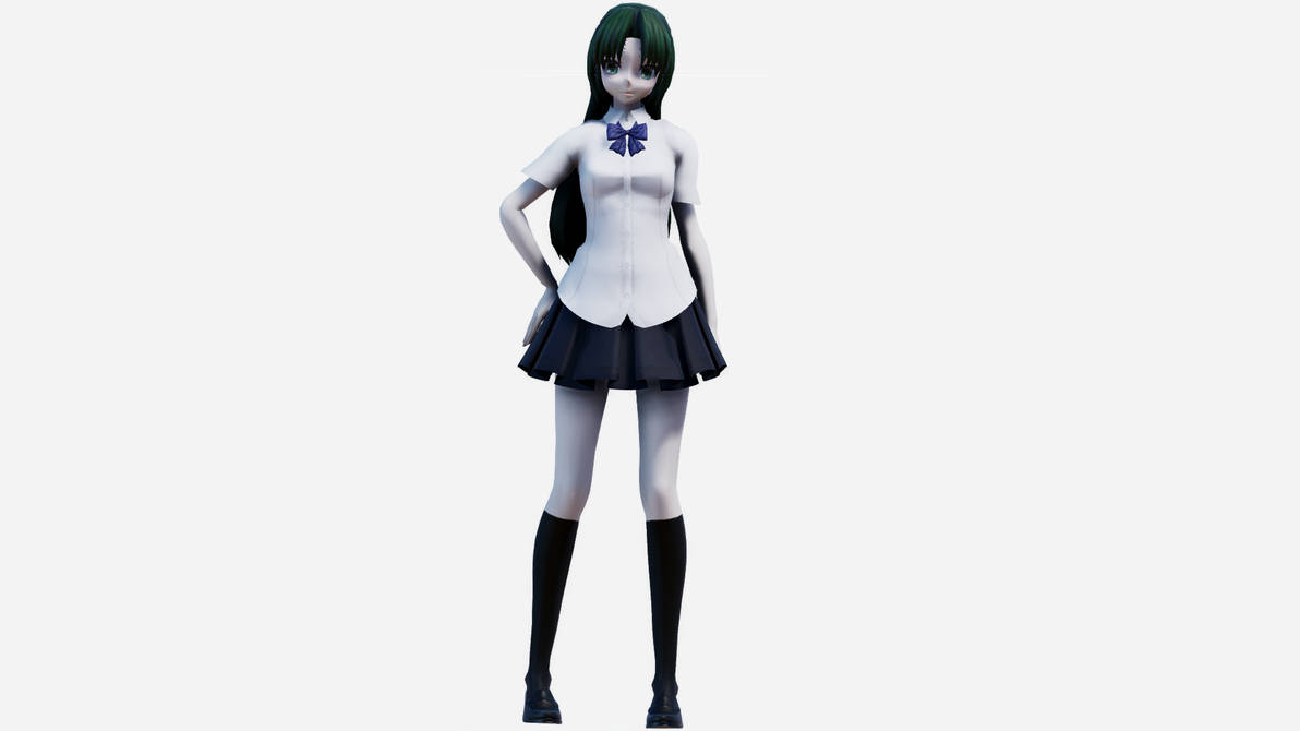 [MMD Higurashi No Naku Koro Ni] TDA Shion Sonozaki by Okamichibi02 on ...