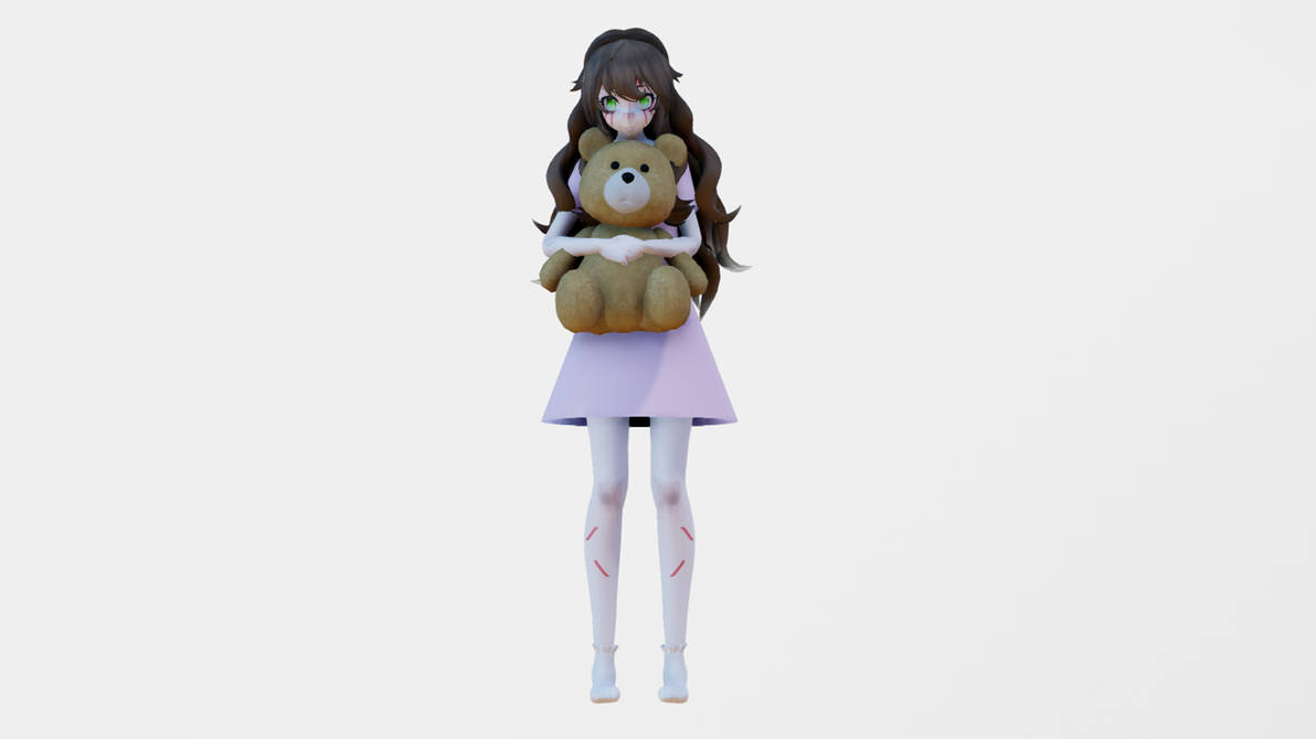 MMD TDA Sally Williams (+DL) by Okamichibi02 on DeviantArt