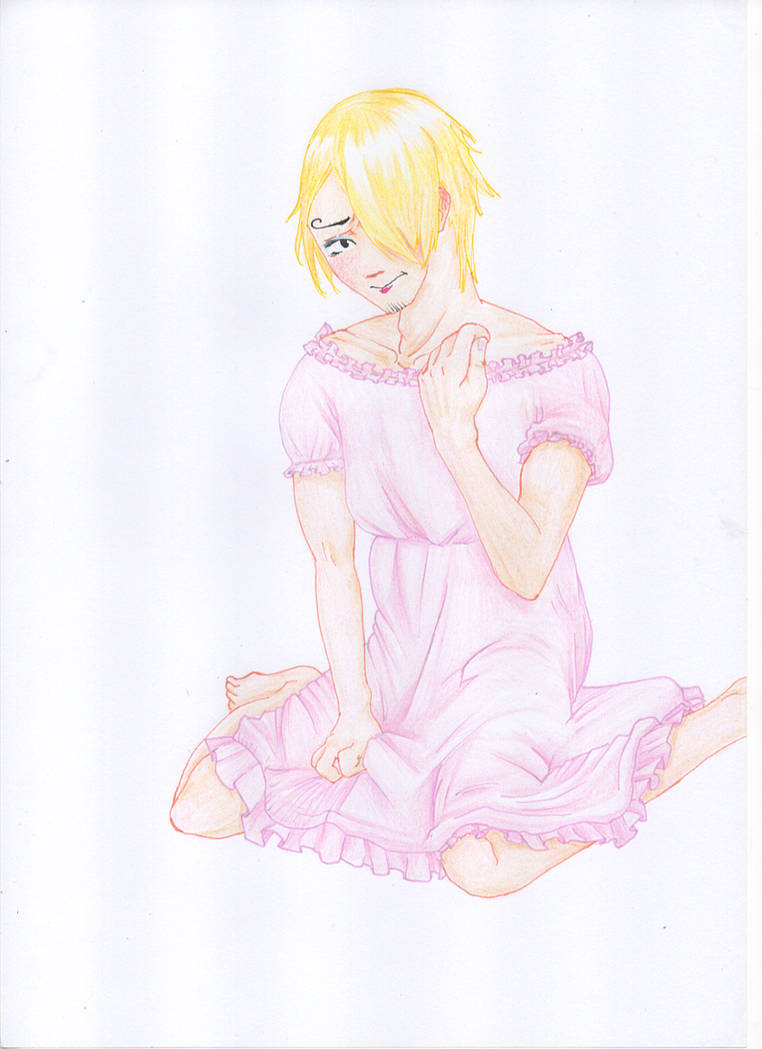 Sanji, you're... so... pink... by Katatsumari on DeviantArt