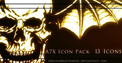 A7X Icon Pack 2 by xSecondHeartbeatx on DeviantArt