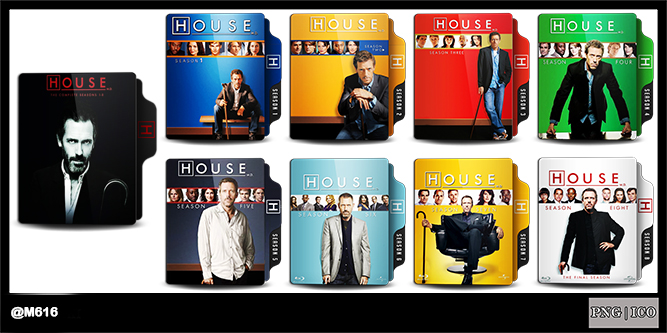 House M.D. Collection Icon-pack 1 - by M616 by M616 on DeviantArt