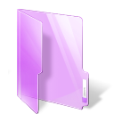 Violet Vista folder icon by plastikmaniac on DeviantArt