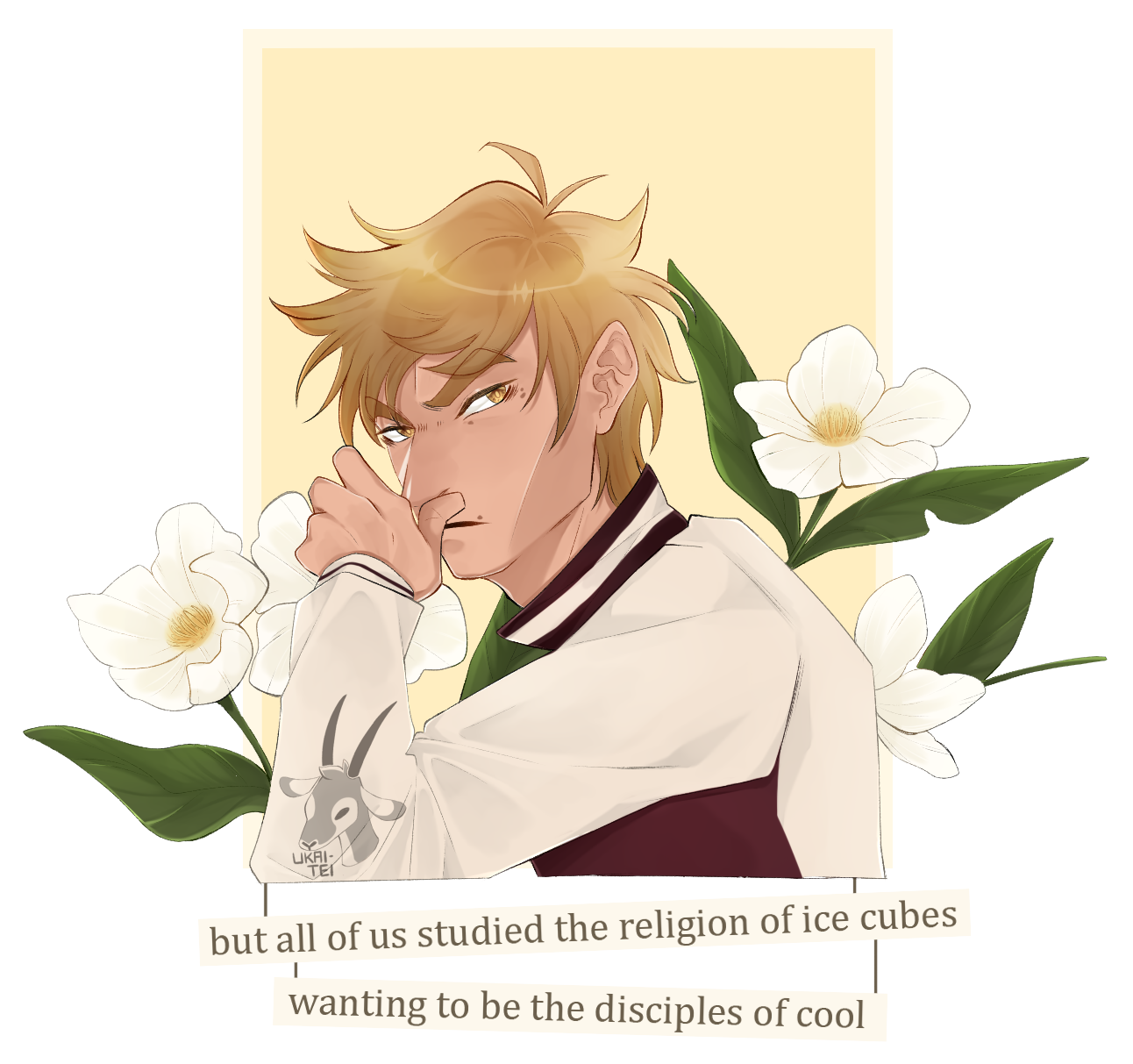 [ comm ] religion of ice cubes by ukai-tei on DeviantArt