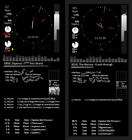 Samurize VS Config by B7ack on DeviantArt