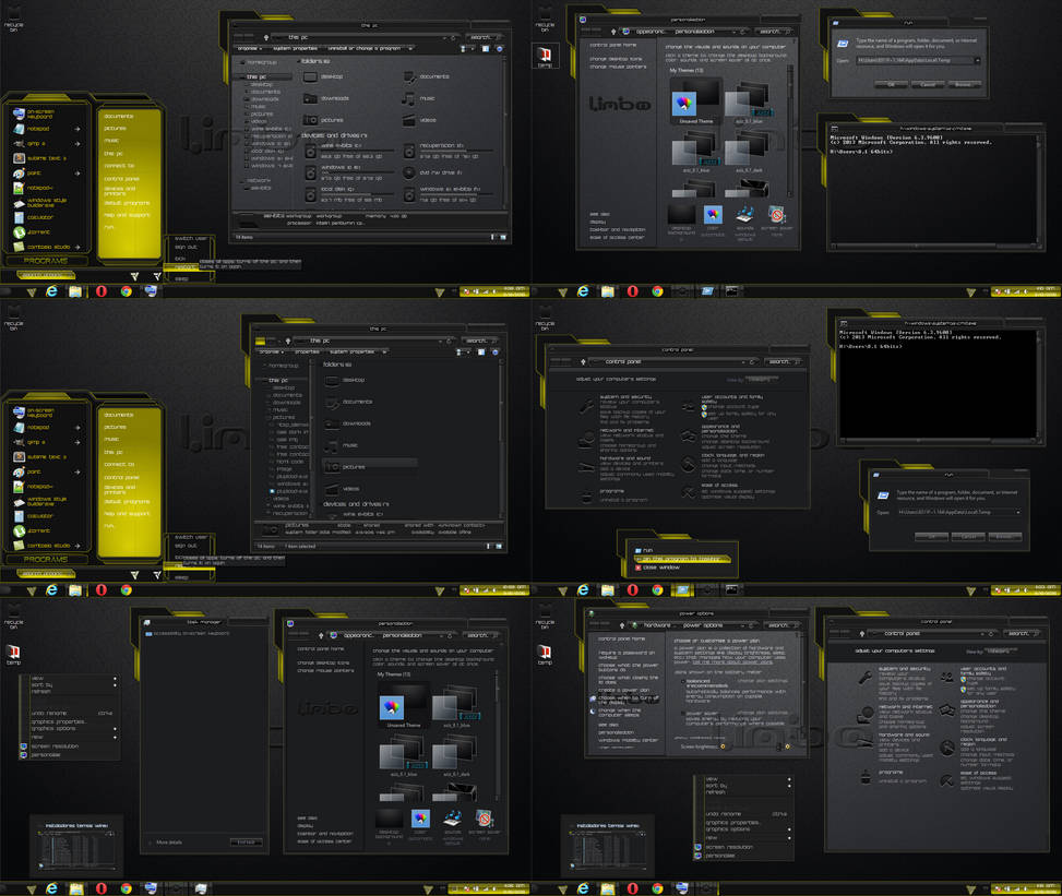 Free Windows 8.1 Theme Yellow Limbo by tono3022 on DeviantArt
