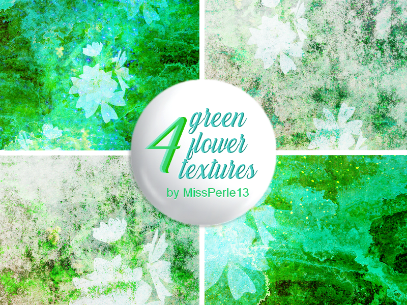 Green Flower Textures Pack by MissPerle13 on DeviantArt