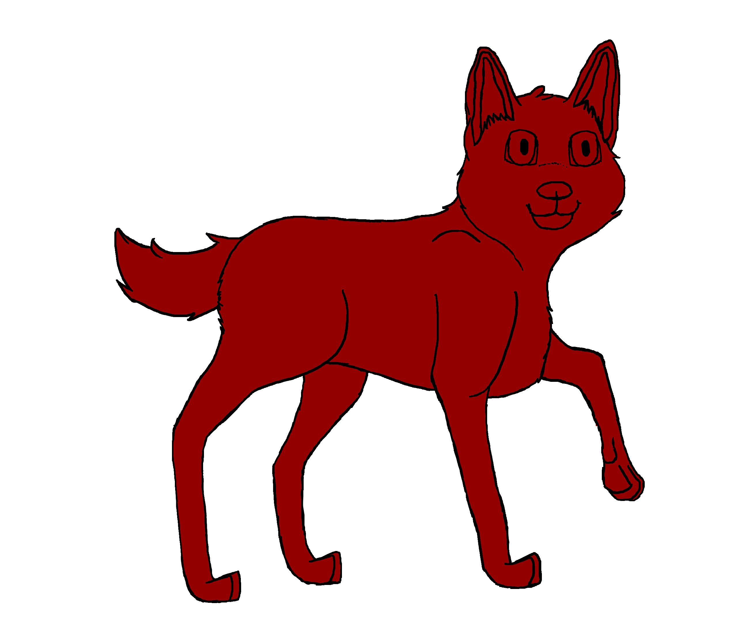 F2U Dog Lineart by TheQuietCorvid on DeviantArt