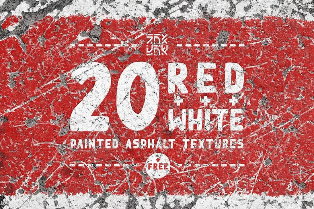 Red White Asphalt Textures by symufa on DeviantArt