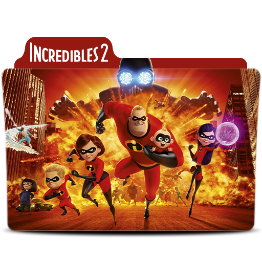 Incredibles 2 Folder Icon By Moreno Coder by Moreno-Coder on DeviantArt