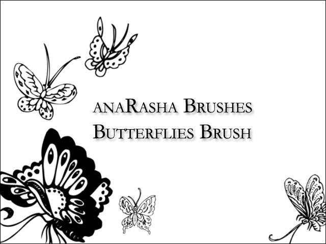 butterflies brush by anaRasha-stock on DeviantArt