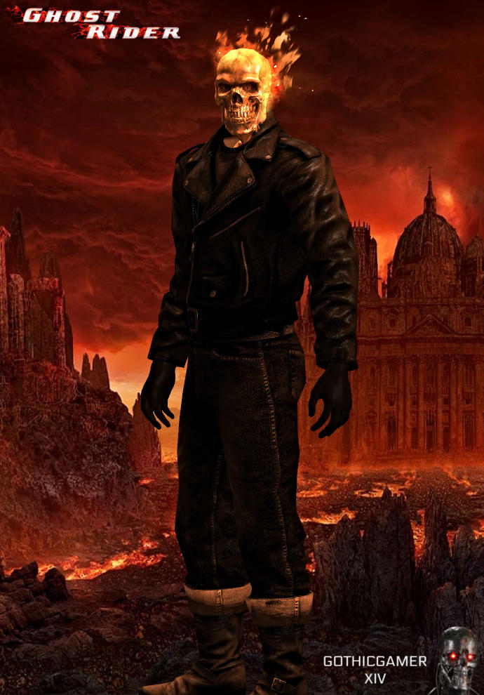 Ghost Rider (XPS) by GothicGamerXIV on DeviantArt