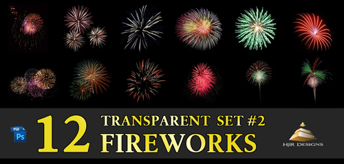 12 Transparent Fireworks Set 2 by HJR-Designs on DeviantArt