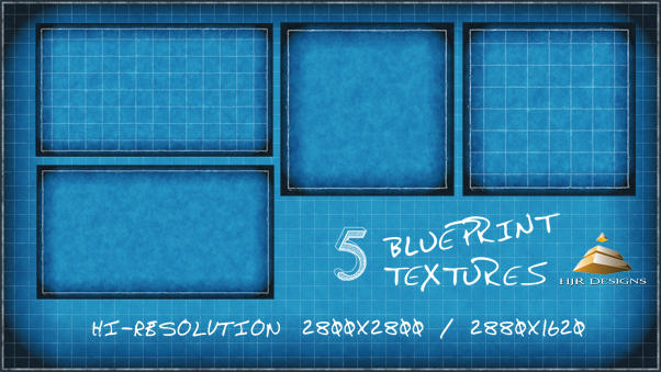 5 Blueprint textures by HJR-Designs on DeviantArt