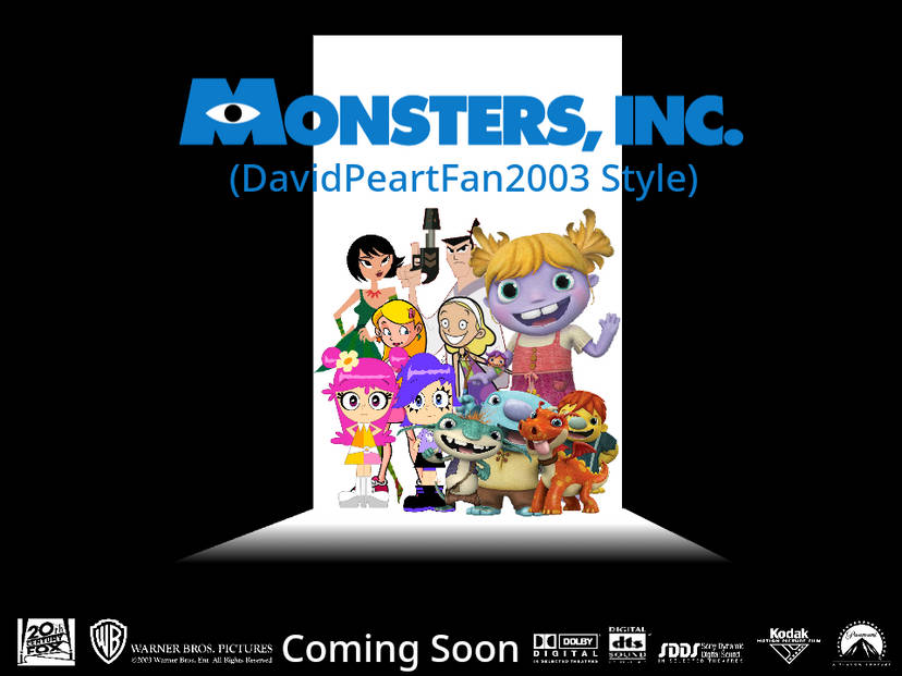 Monsters, Inc. (DPF2003 Style) Opening Logos Int'l by 20thCenturyFoxFun ...