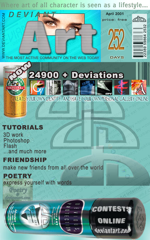 DEVIANT MAGAZINE by cazzanova on DeviantArt