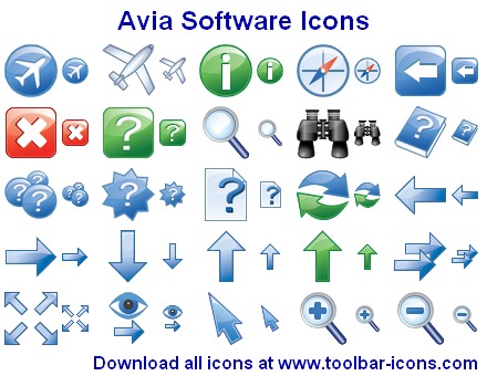 Avia Software Icons by Ikont on DeviantArt