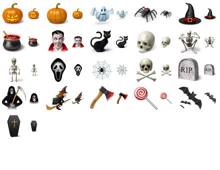 Desktop Halloween Icons by Ikont on DeviantArt