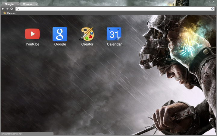 Dishonored Chrome Theme by Dioarrd on DeviantArt