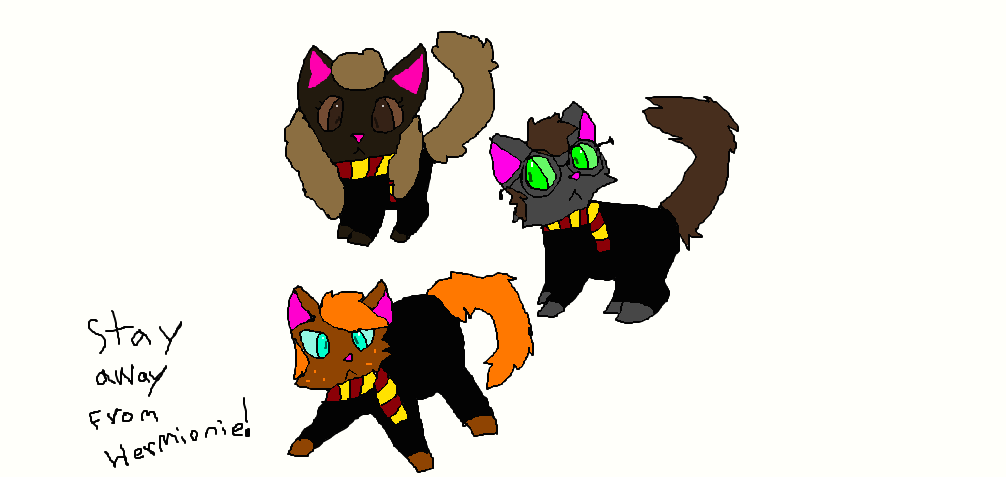 Harry Potter kittens! by LillyThePokemonWolf on DeviantArt