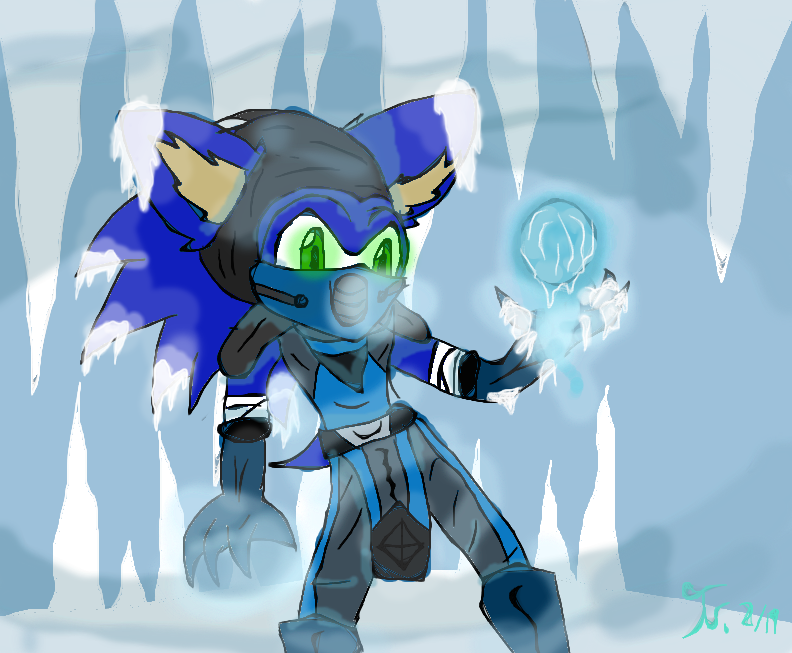 Sub- Zero Sonic by treehugger1398 on DeviantArt