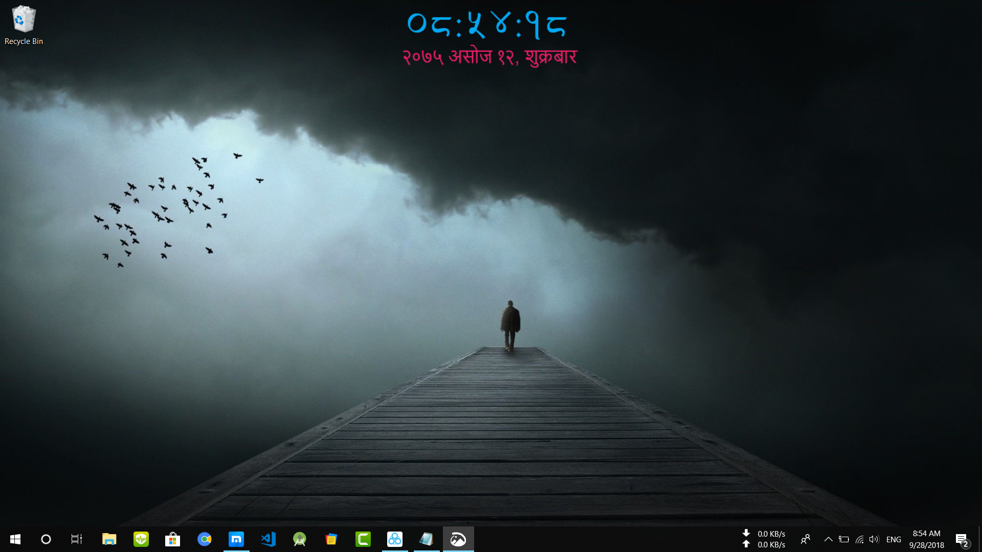 Nepali Time And Date Rainmeter Skin by kshitijsubedi on DeviantArt