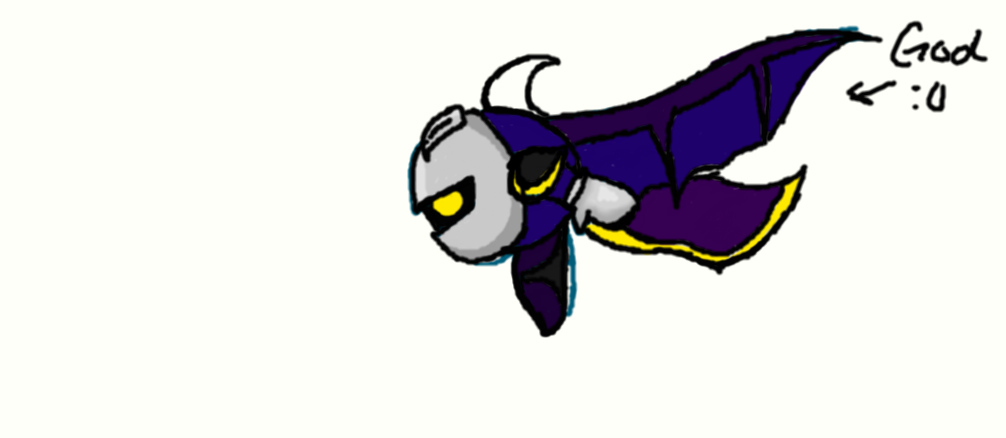 My First Meta Knight Drawing by XxCrispy-CremexX on DeviantArt