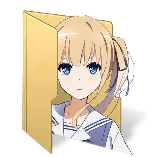 Saekano Folder Icon by dumpy100 on DeviantArt